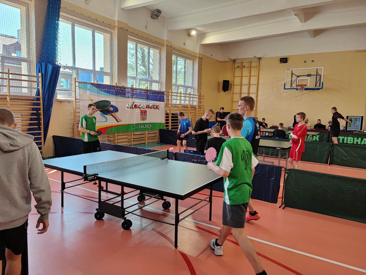MOW Włocławek liderem w XXXVII Mistrzostwach Polski w Tenisie Stołowym