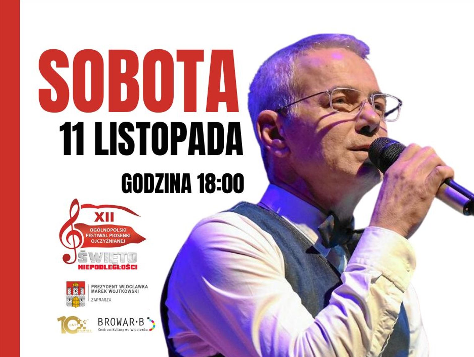 Robert Janowski wystąpi we Włocławku w czasie Festiwalu Piosenki ...